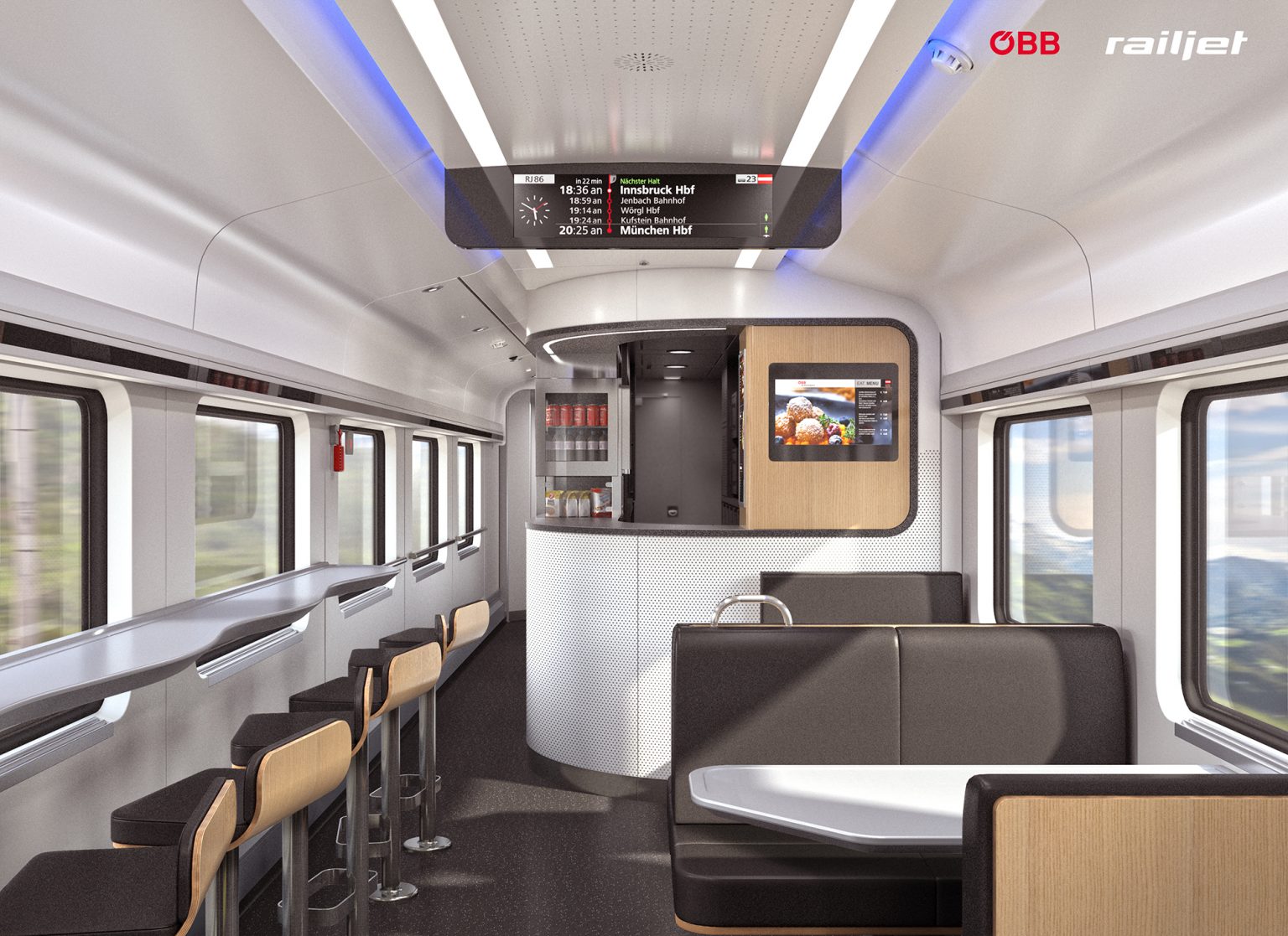 So sieht der neue ÖBB-Railjet aus! - Eisenbahn.blog