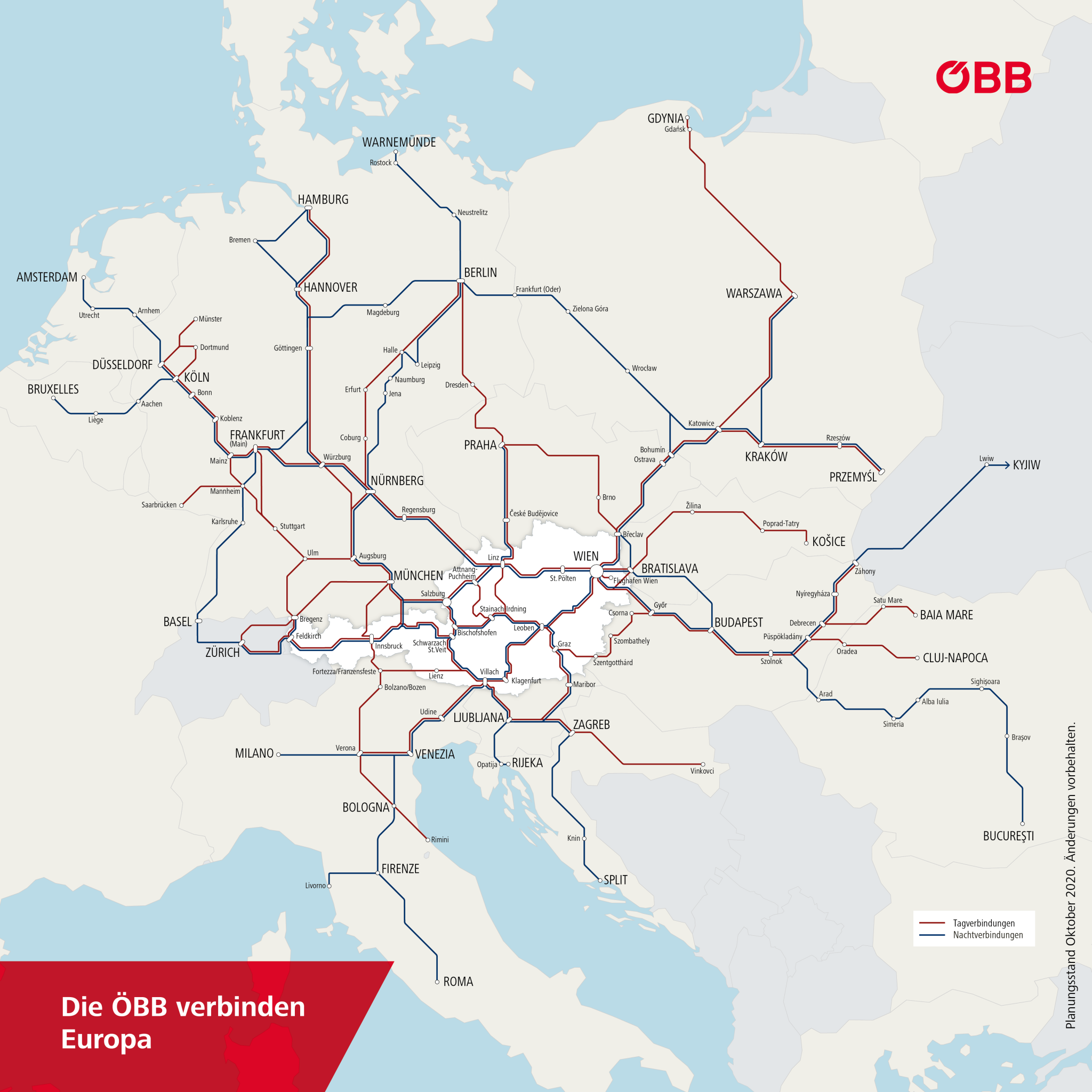Das neue Fahrplanjahr bringt bei den ÖBB wieder viele Neuerungen ...